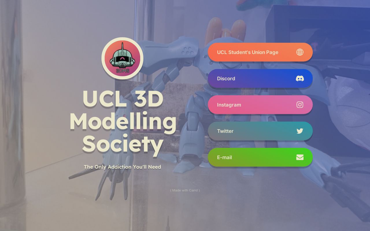 UCL 3D Modelling Society